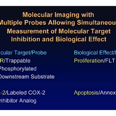 Molecular Imaging With Multiple Probes Allowing Simultaneous Download Scientific Diagram