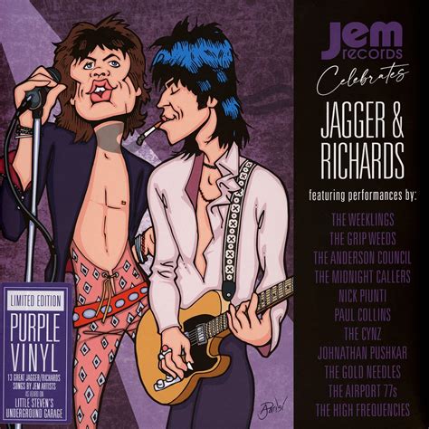 V A Jem Records Celebrates Jagger Richards Vinyl LP 2024 US