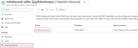 Configuring Internet Inbound Dnat Policies Fortigate Public Cloud 7 6 0 Fortinet Document