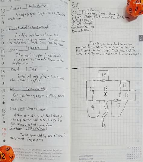 week 11 rust randomly generated dungeon dungeon23 d23 ttrpg osr