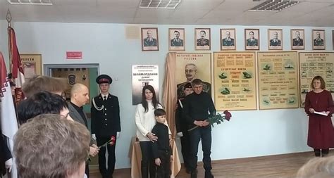 В Йошкар Оле открыли памятную доску Герою России из Марий Эл