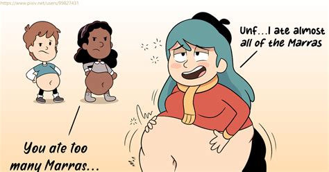 Hilda Hildas Post Vore Weight Gain 2eezyのイラスト Pixiv