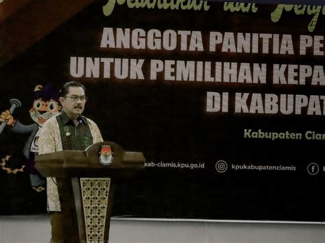 Pj Bupati Ciamis Hadiri Pelantikan Anggota PPK Se Kabupaten Ciamis Fokus Priangan
