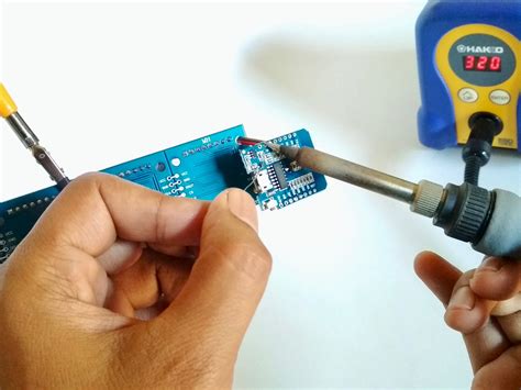 Iot Smart Clock Dot Matrix Use Wemos Esp8266 Esp Matrix Trybotics