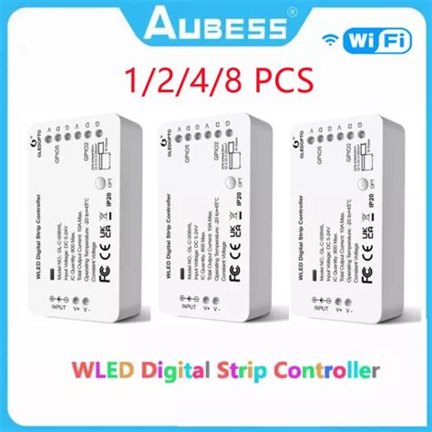 wled digital light strip controller wifi 5 24v ws2811 sk6812 sm16703p