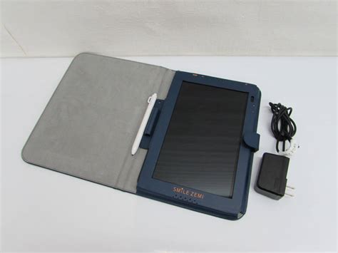スマイルゼミ Just Systems ジャストシステム タブレット Szj Js201 充電器・ケース・ペン付き 初期化・簡易動作確認済み
