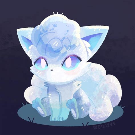 Alolan Vulpix Illustration Oc R Pokemon