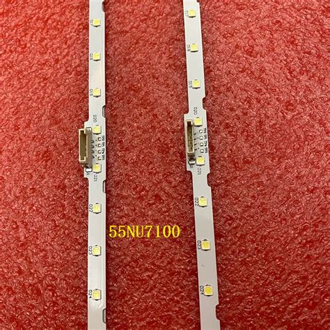 2pcs Led Bar For Samsung Un55ru7300g Un55ru7100 Ue55nu7100 Un55nu7090g ...