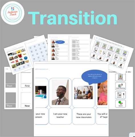 Transition A New Class Special Education And Inclusive Learning