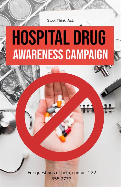 Free Drug Awareness Poster Templates To Edit Online
