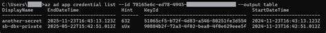 Azure Update Client Secrets For App Registrations Using Azure Cli