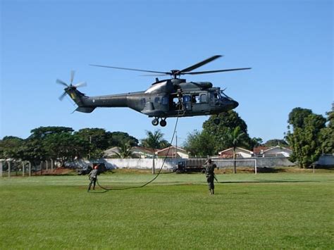 1º Batalhão De Ações De Comandos Realiza Adestramento Com Helicópteros