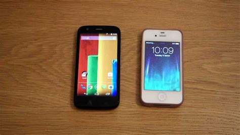 Moto G Vs IPhone 4s YouTube