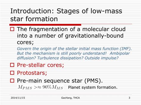 Ppt From Pre Stellar Cores To Protostars The Initial Conditions Of Star Formation Powerpoint