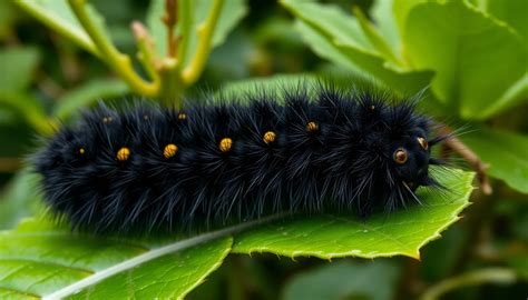 Beware The Poisonous Black Fuzzy Caterpillar In Texas Identification