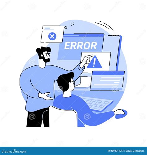 Troubleshooting Isolated Cartoon Vector Illustrations Cartoondealer