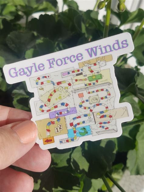 Bobs Burgers Sticker Gayle Force Winds Bobs Burgers Etsy