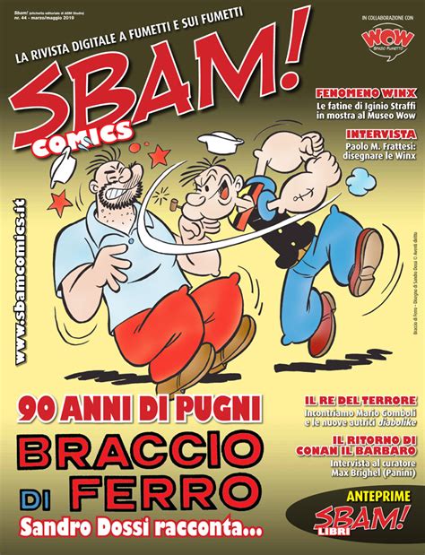 Sbam Comics Nr 44 Marzomaggio 2019 • Sbam Comics