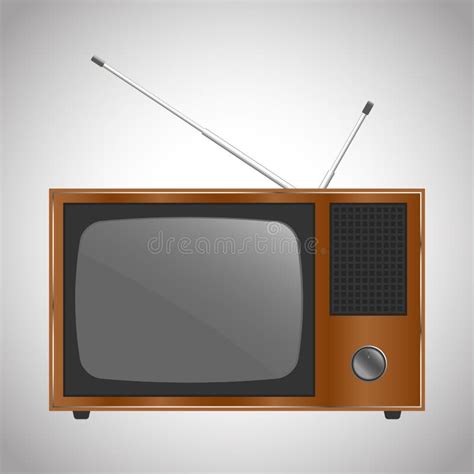 Vector Tv Stock Vector Illustration Of Blank Single 64765047