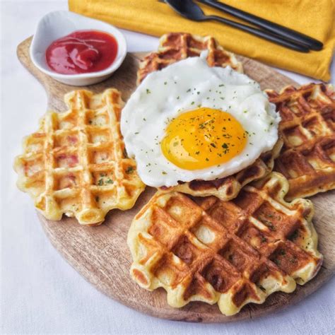Recette Gaufres salées de pommes de terre