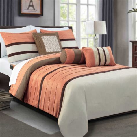 Elegant Comfort 12 Piece Cirena Micro Suede Comforter Set Includes 6