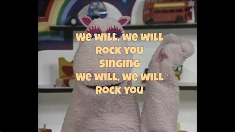 Queen We Will Rock You Lyrics On Screen Youtube