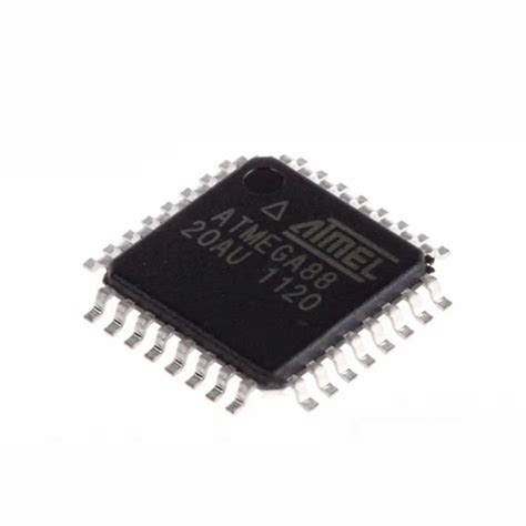 Bit Avr Microcontroller Mhz Kb Flash Pin Tqfp Ic Atmega Au Buy Atmega Au New