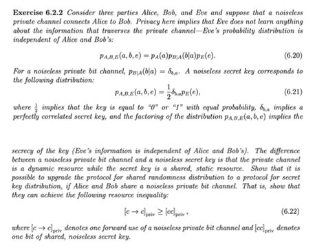 solved exercise 6 2 2 consider three parties alice bob and