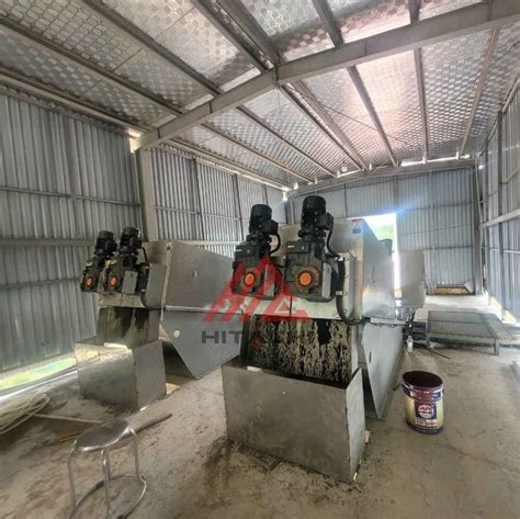 Máy ép Bùn Trục Vít H Msp 303 Công Ty Máy ép Lọc Hitachis