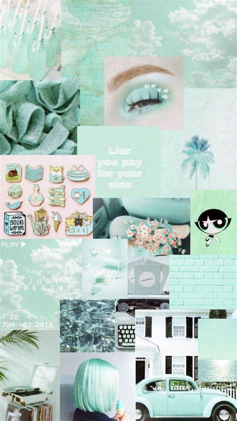 Cute Mint Green Aesthetic Wallpapers Top Những Hình Ảnh Đẹp