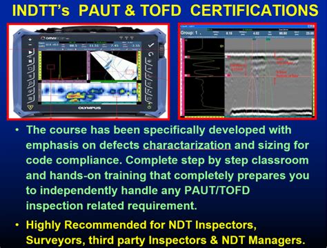 Phased Array Time Of Flight Diffraction Course Paut Tofd ID