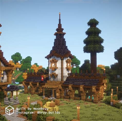 Minecraft How To Build A Medieval Blacksmith Weaponsmith House Tutorial Lego Blacksmith Artofit