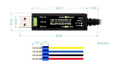 Usb Na Rs232 485 Serial Cable Ft232rnl čip Multi Os Multi Device