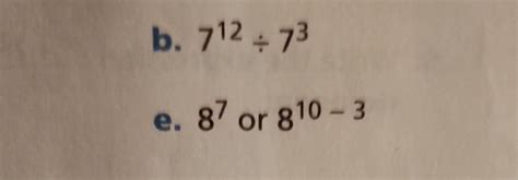 Solved 9 To Multiply Powers That Have Different Bases And