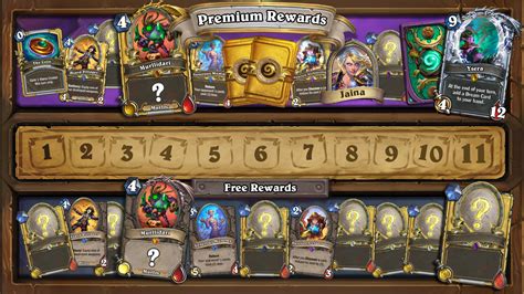 Battle Pass Is A New Way To Monetize Hearthstone Why Not Concept
