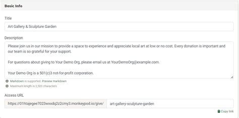 How To Make A Fundraising Page Monkeypod Knowledgebase
