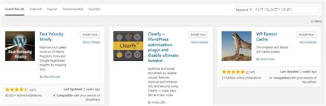 网站速度优化必备插件 Fast Velocity Minify 外贸建站、谷歌seo优化权威教程