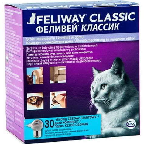 Корректор поведения для животных, Феливей флакон 48мл+диффузор CLASSIC ...