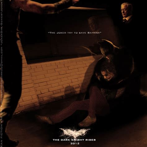 The Joker Try To Save Batman In Tdkr 2012 The Joker Fan Art