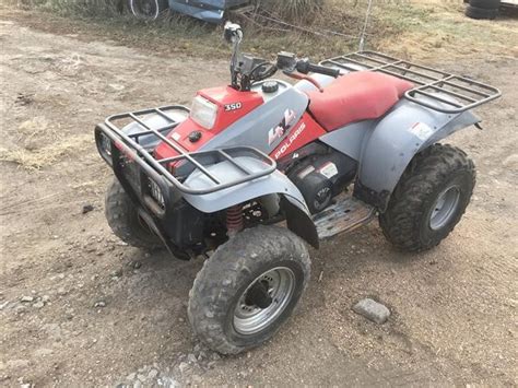 1991 Polaris 350 4x4 Atv Bigiron Auctions
