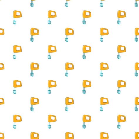 Mixer Pattern Cartoon Style 15084931 Vector Art At Vecteezy