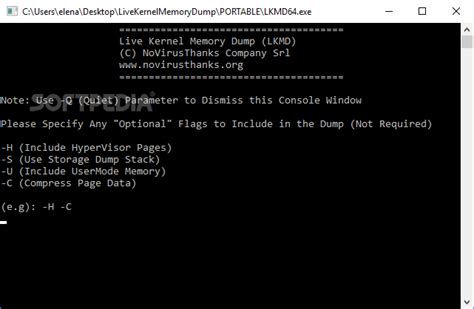 Novirusthanks Live Kernel Memory Dump Download Softpedia