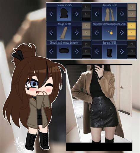💫oufit Gacha Club💫 Roupas De Anime Roupas De Personagens Roupas De