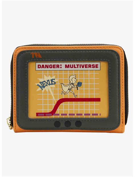 Loungefly Marvel Loki Tva Miss Minutes Mini Zipper Wallet Her Universe