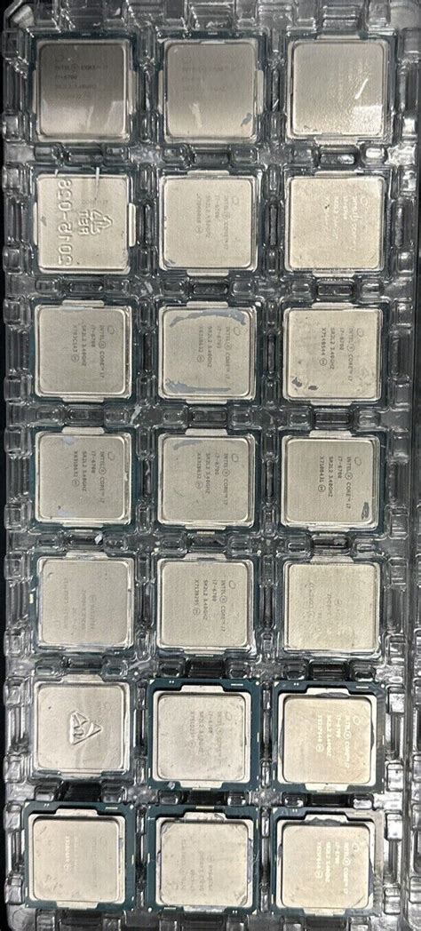 Lot Of 21 Intel Sr2l2 Core I7 6700 34ghz 8mb Lga1151 Cpu Processor