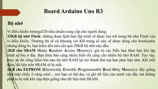 Tìm hiểu về Arduino và một số dự án với Arduino PPTX