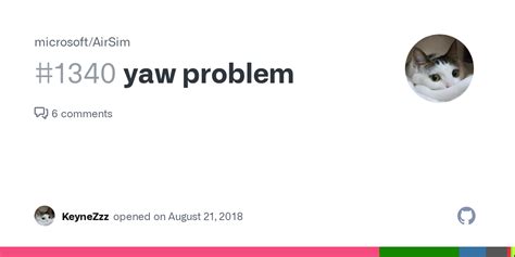Yaw Problem Issue Microsoft Airsim Github