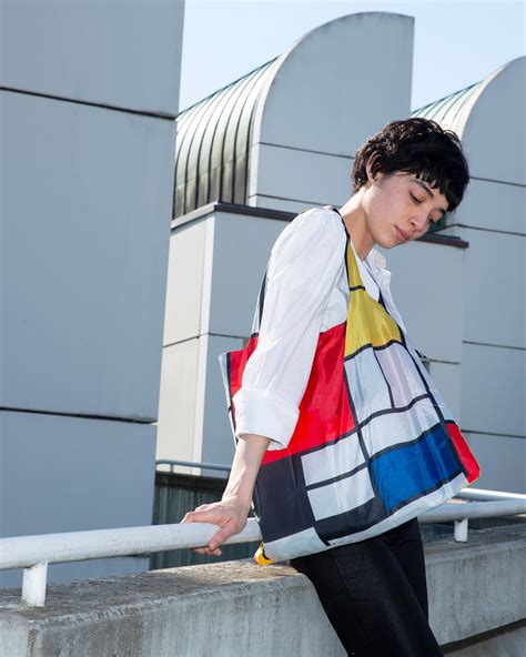 Piet Mondrian Composition With Red Yellow Blue And Black Popermint