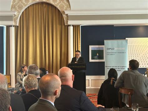 Maty Nikkhou Obrien On Linkedin Delighted To Host H E Wang Xiaolong 🇨🇳 Chinese Ambassador To