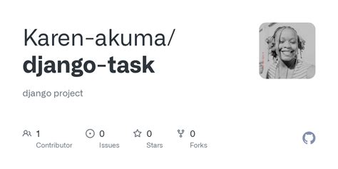 Github Karen Akuma Django Task Django Project